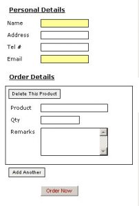 Order Form - formlogix
